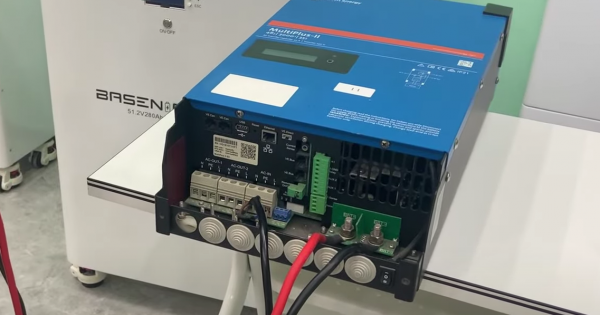 How to connect a Victron inverter