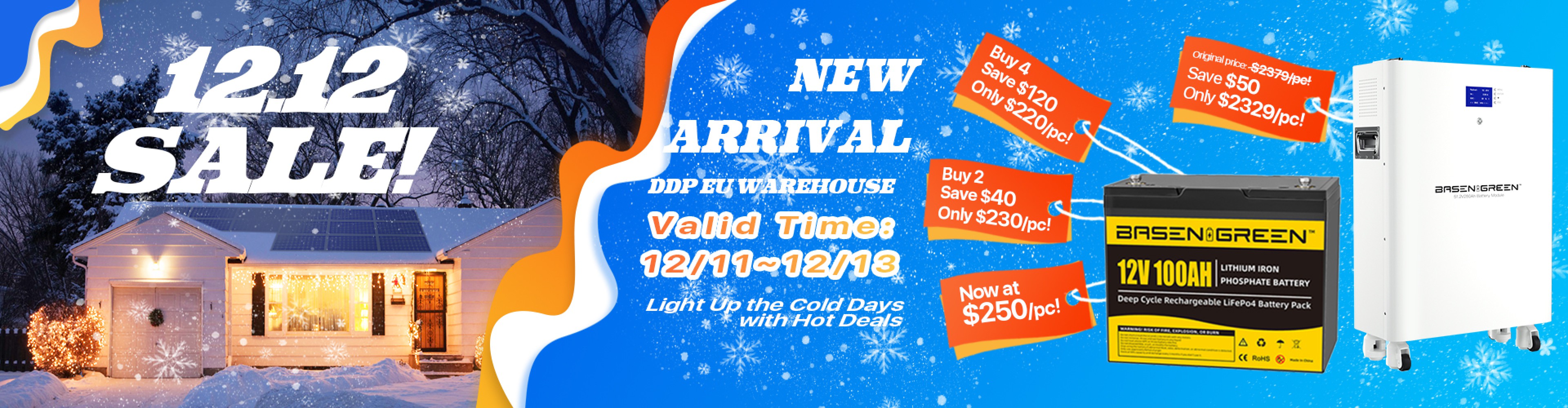 EU Stock Battery Pack