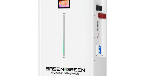 51.2V 314ah 16KWh Wall&Floor-mounted LiFePO4 Battery Pack Touch Screen