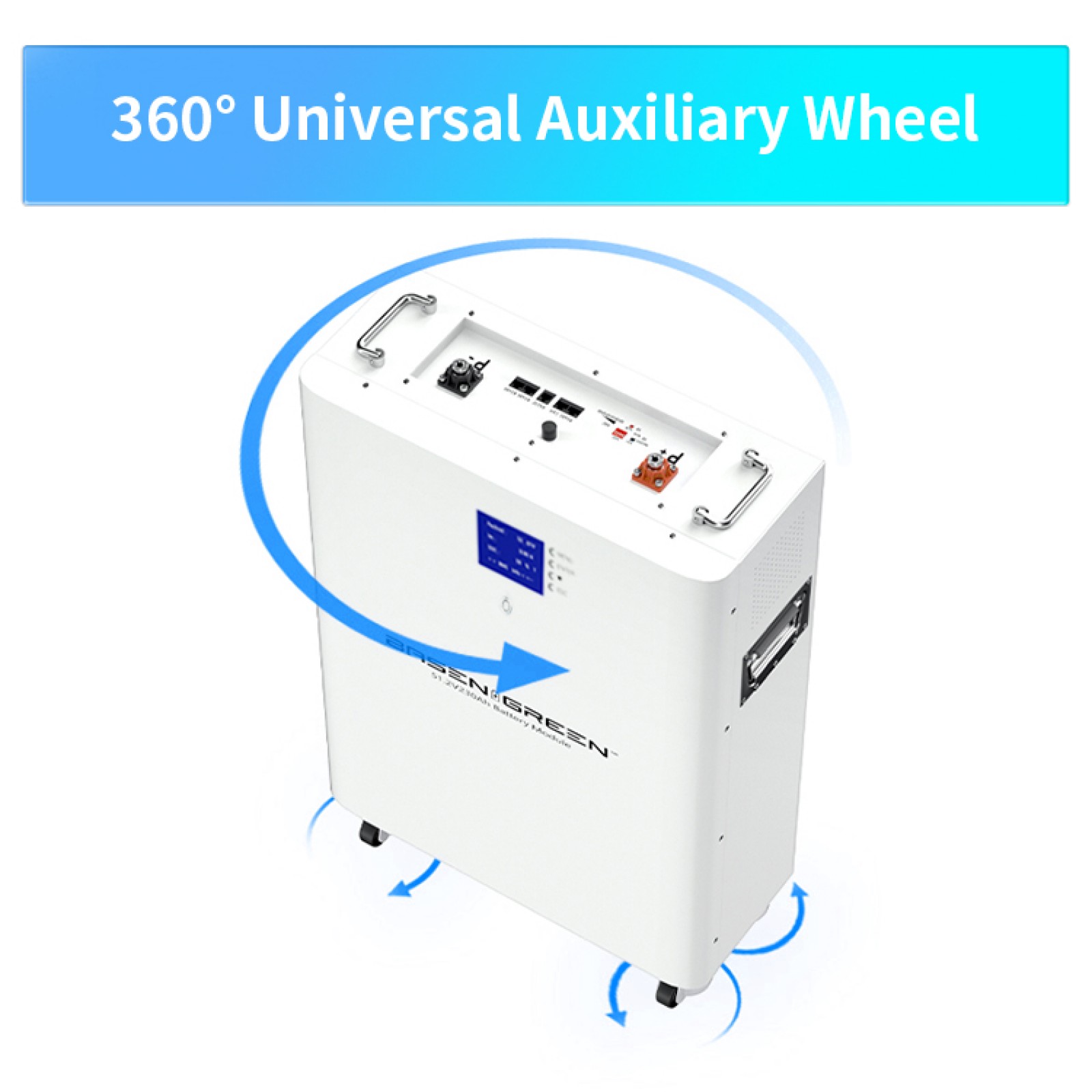 BasenGreen 11.7KW Wall-Mounted 51.2V 230ah LiFePO4 Battery Pack for ...