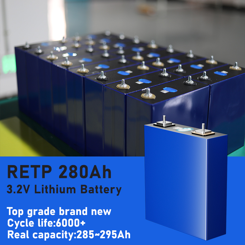 EU Stock 3.2V REPT 280ah Lifepo4 Battery Cells Rechargeable Prismatic ...