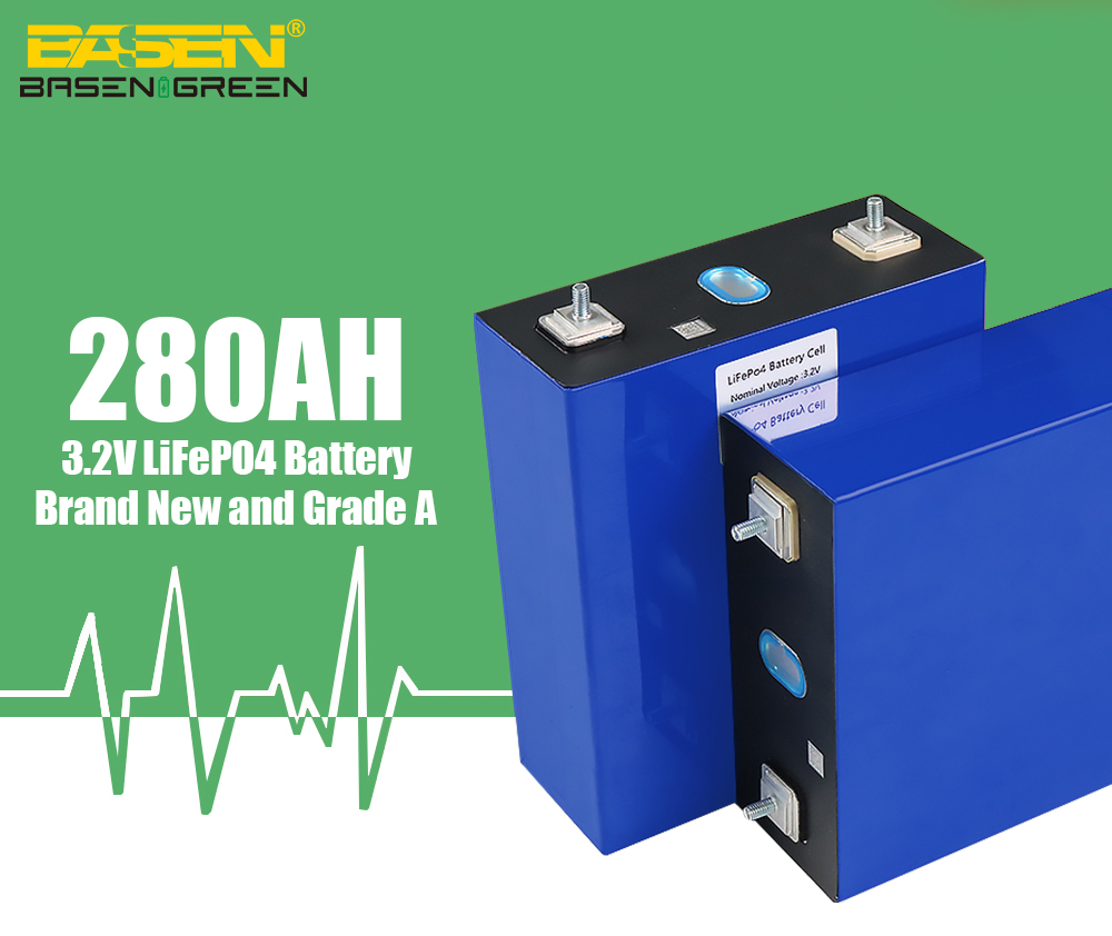 3.2V REPT 280ah Lifepo4 Battery Cells Rechargeable Prismatic Lithium ...